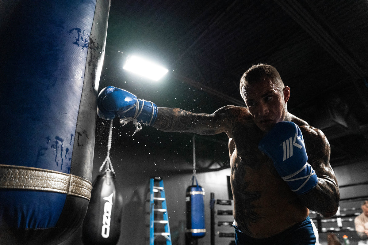 Select Lace-Up Boxing Gloves | Leather Training & Sparring Gloves | MK1